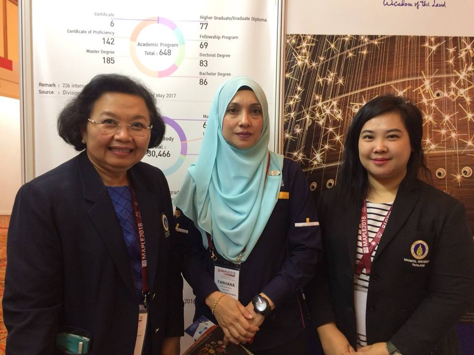 “The 8th QS MAPLE Conference and Exhibition” – International Relations Division